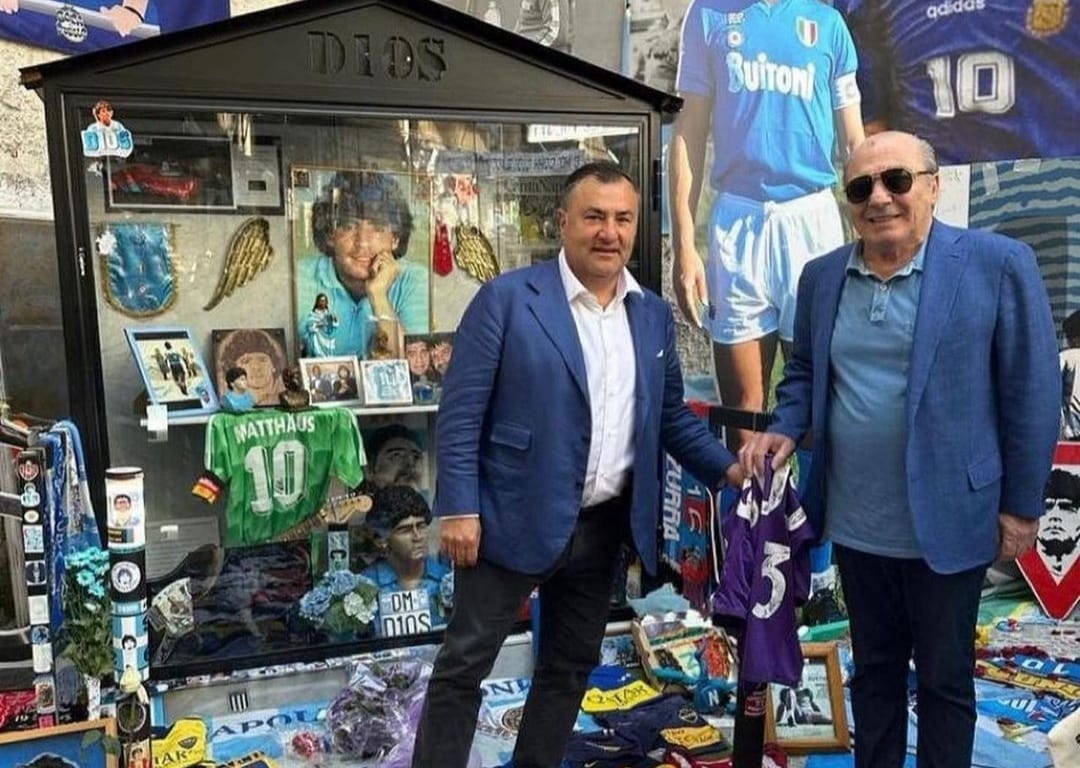 FOTO SHOW - Fiorentina, Rocco Commisso e Joe Barone in visita al ...