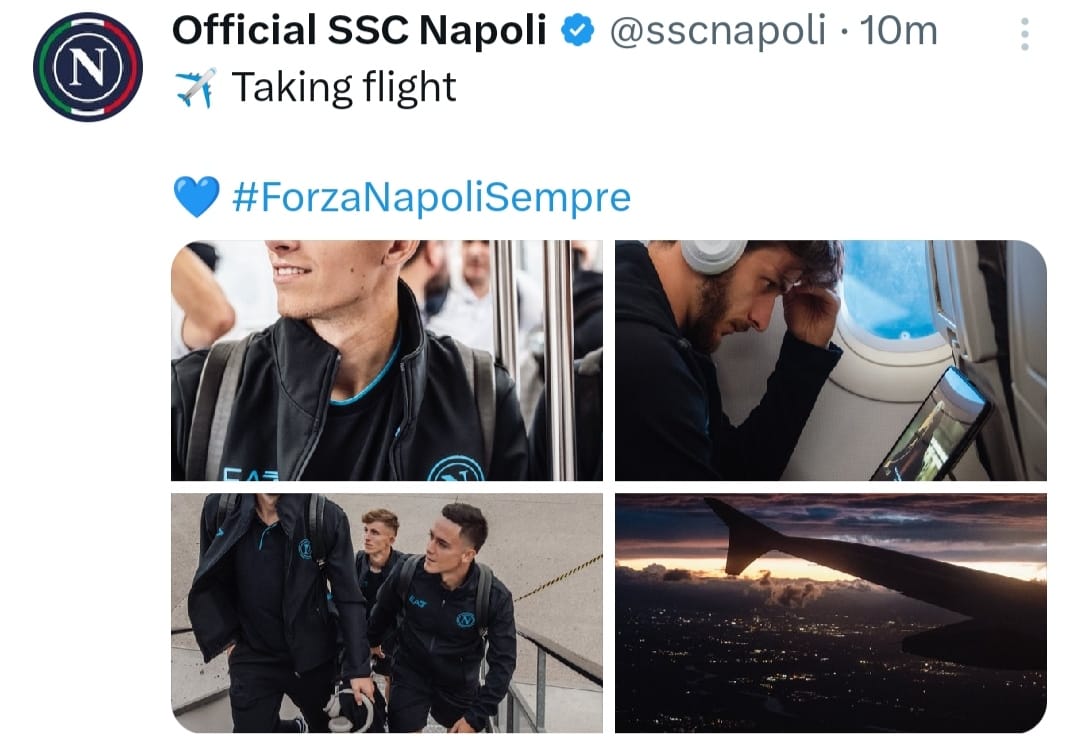 TWEET SSCN - Napoli, ecco Lindstrom, Kvara, Raspadori e Rrahmani in ...