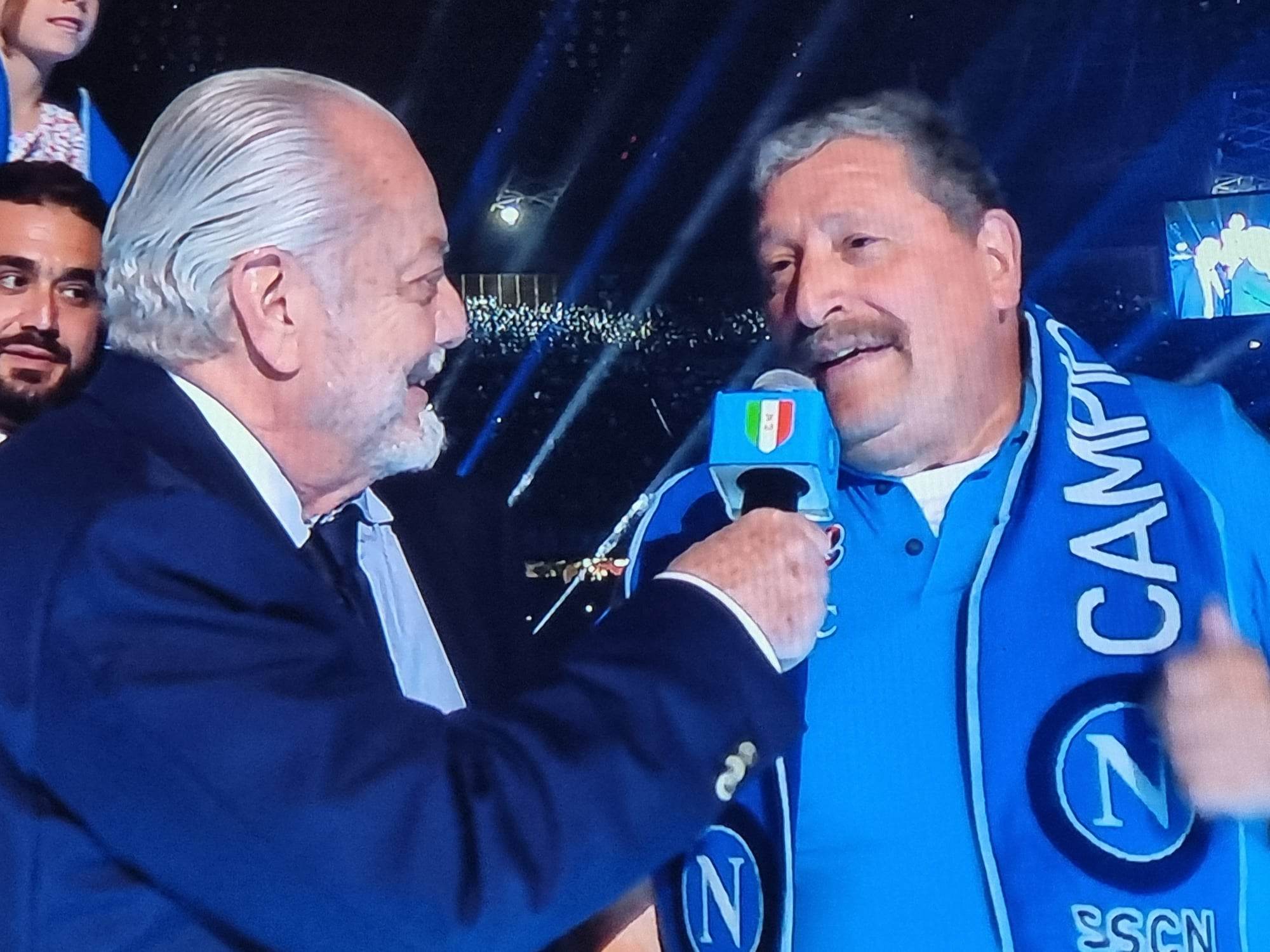 FESTA SCUDETTO - Starace: "Il segreto è fare il caffè col cuore, come i ...