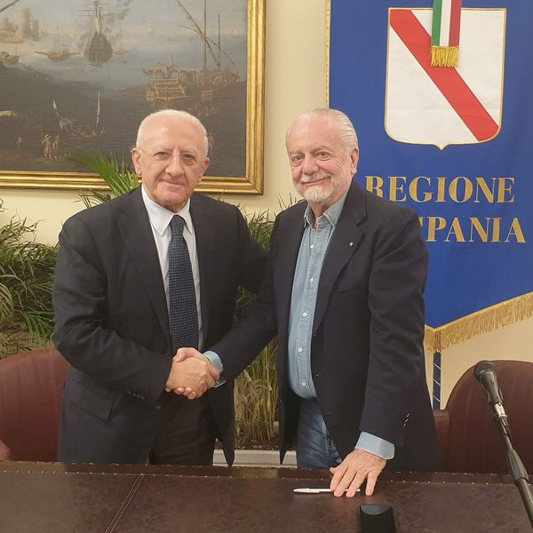 CAMPANIA - De Luca annuncia: "Sottoscritta con De Laurentiis l'intesa ...