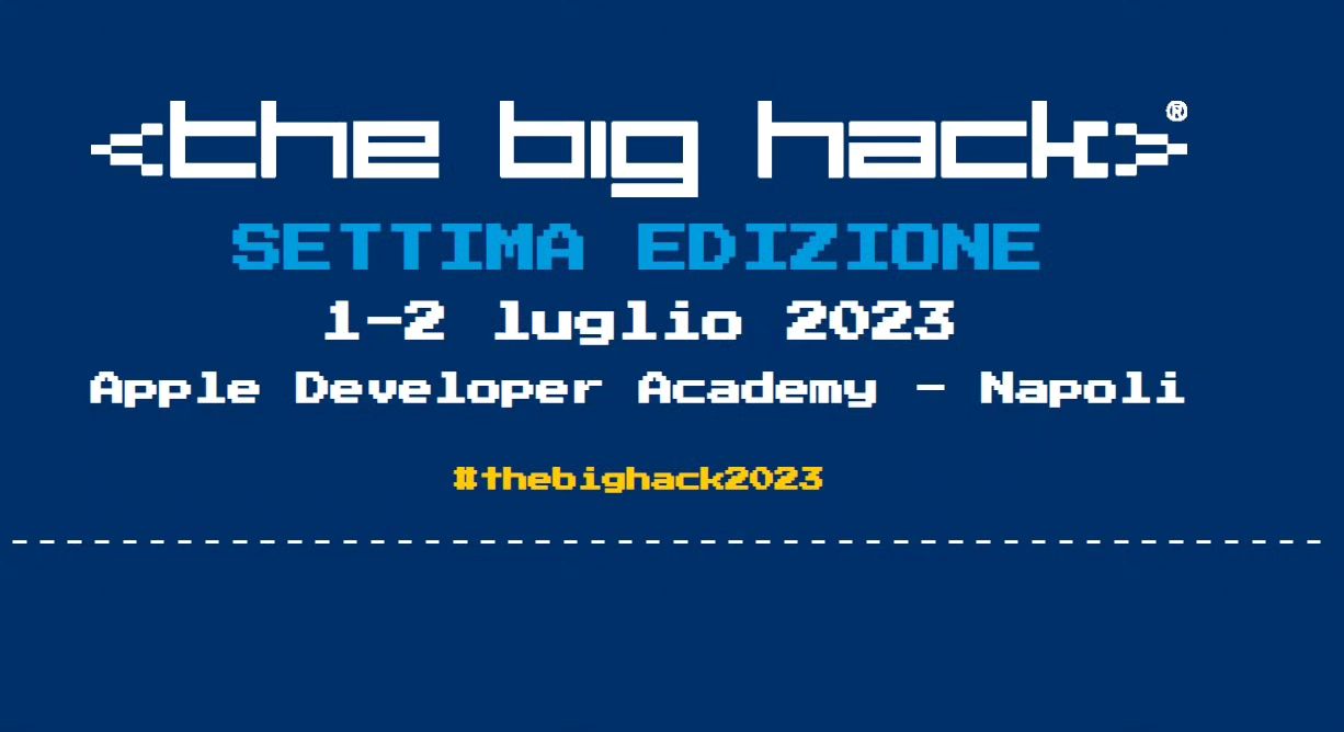 CHALLENGE - The Big Hack 2023, l'Università degli Studi di Napoli ...