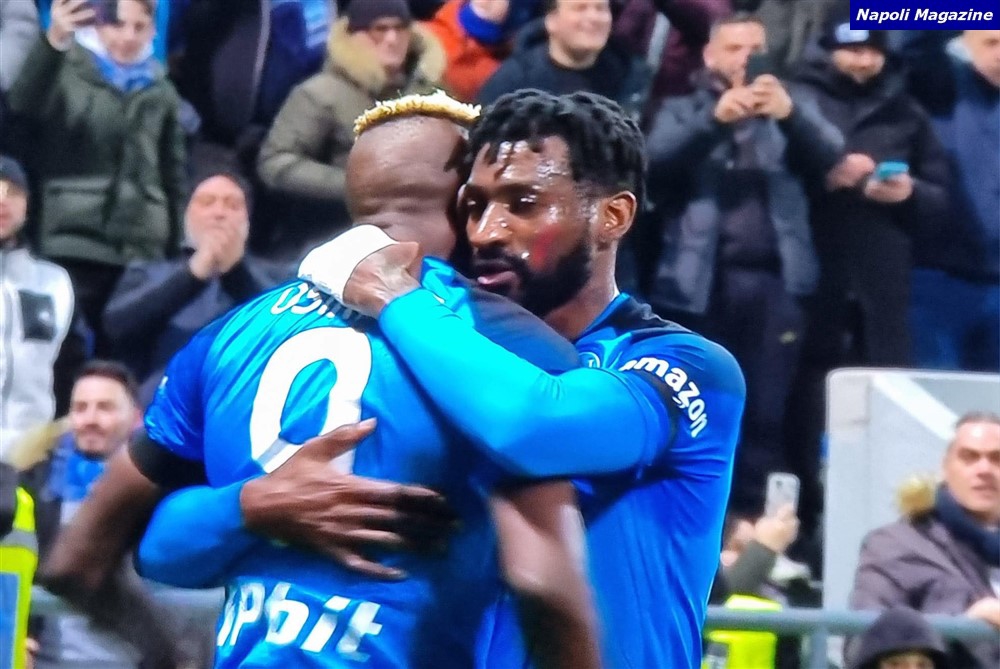 FOTO SHOW NM - Sassuolo-Napoli, il gol devastante di Osimhen e l'esultanza
