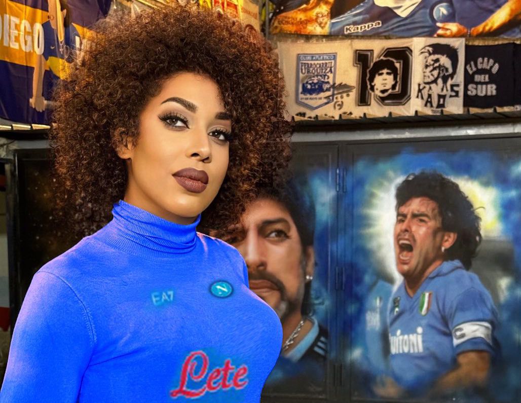 FOTO SHOW - Gleidy Ottavis: “Forza Napoli!”