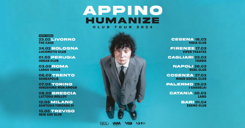 MUSICA - "Humanize", il nuovo album di Appino