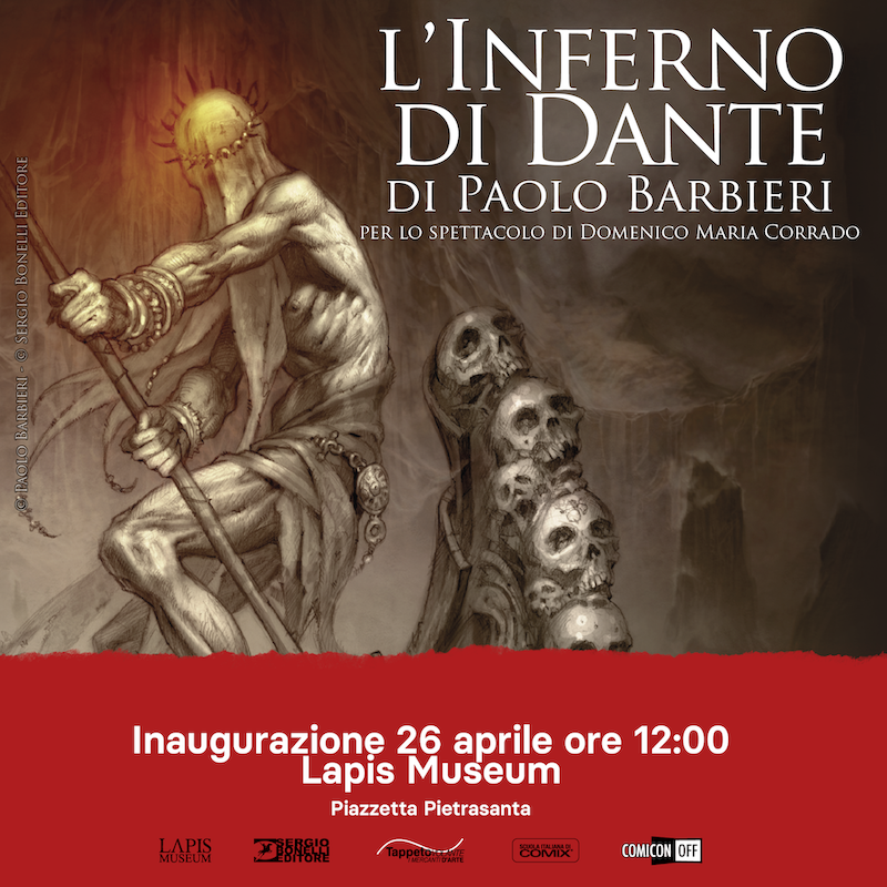 A NAPOLI - Mostra a fumetti “L’Inferno di Dante” di Paolo Barbieri al ...