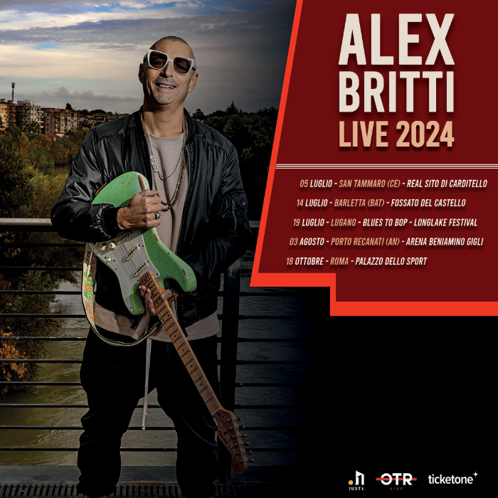 MUSICA - Alex Britti annuncia 4 nuovi appuntamenti per il tour estivo ...