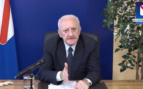 REGIONE CAMPANIA - Il presidente De Luca: "Un grande in bocca al lupo ...