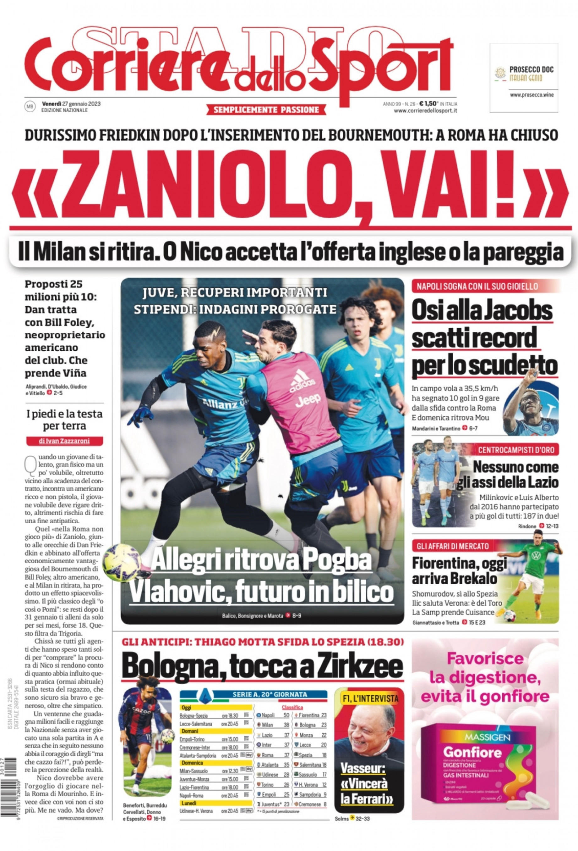 RASSEGNA - CdS: "Osimhen alla Jacobs, scatti record per lo scudetto ...