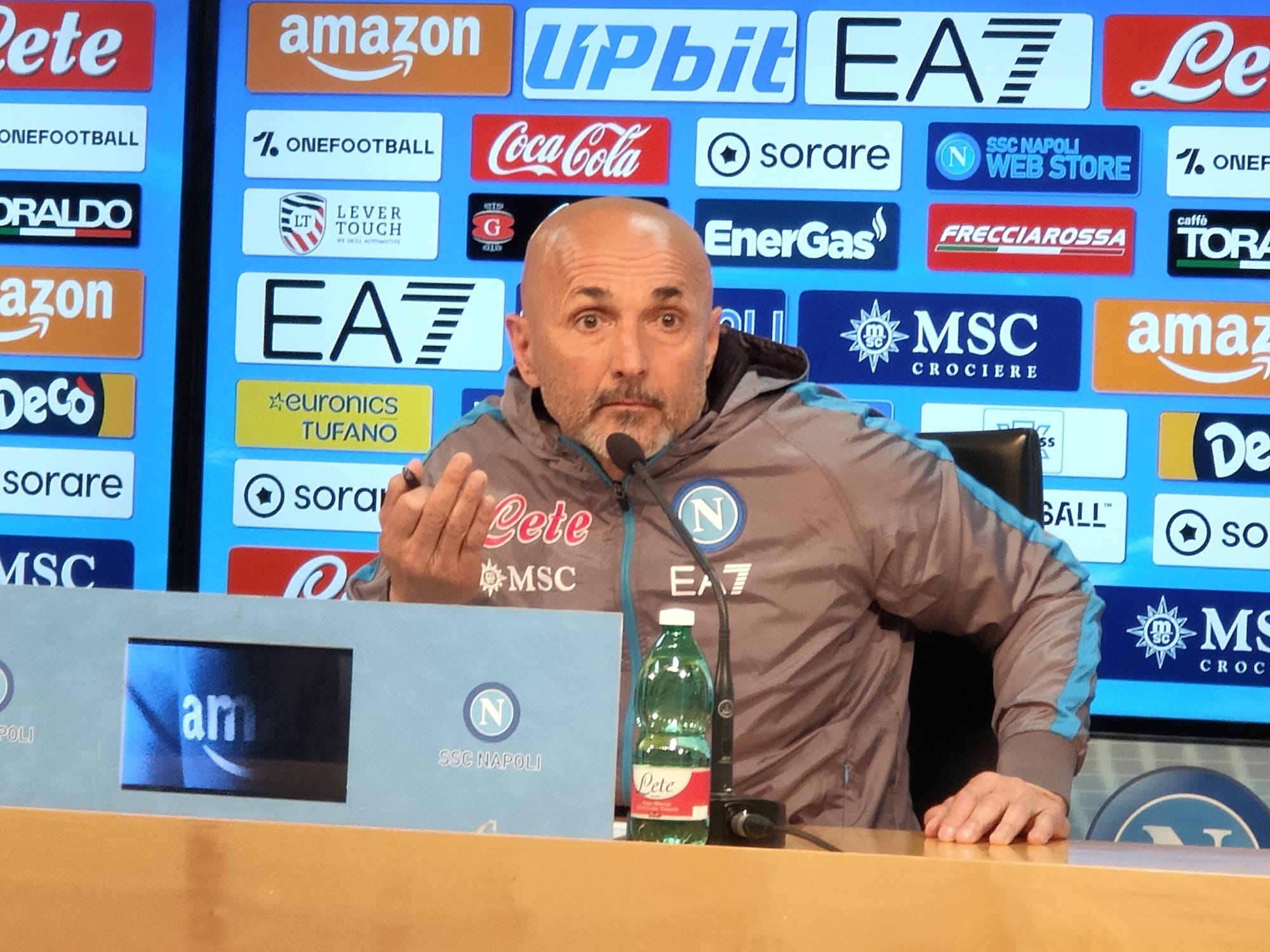 VIDEO CONFERENCE - Napoli, Spalletti: "Scudetto? C''o stammo trezzianno ...