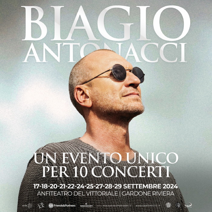 MUSICA - Biagio Antonacci, "Live 2024 - Funziona solo se stiamo insieme ...